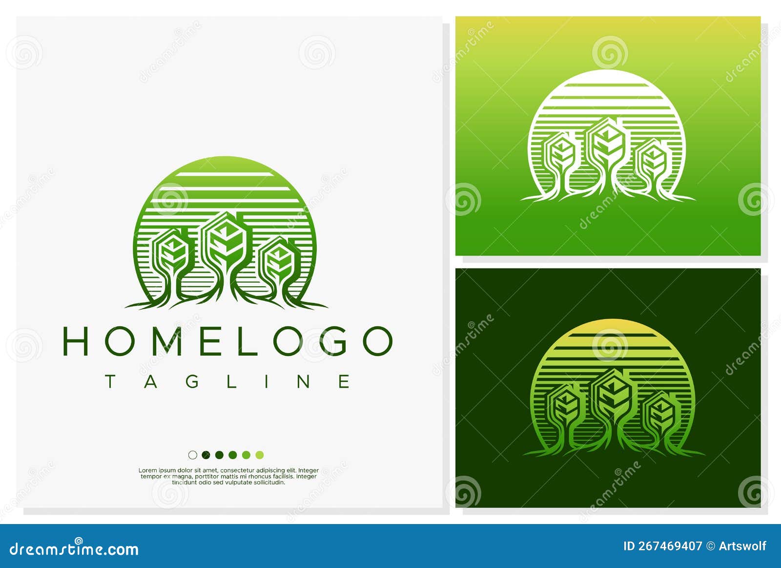 Tree Home Logo Design. Home Tree Logo Brand. Logo of Home. Home Design ...