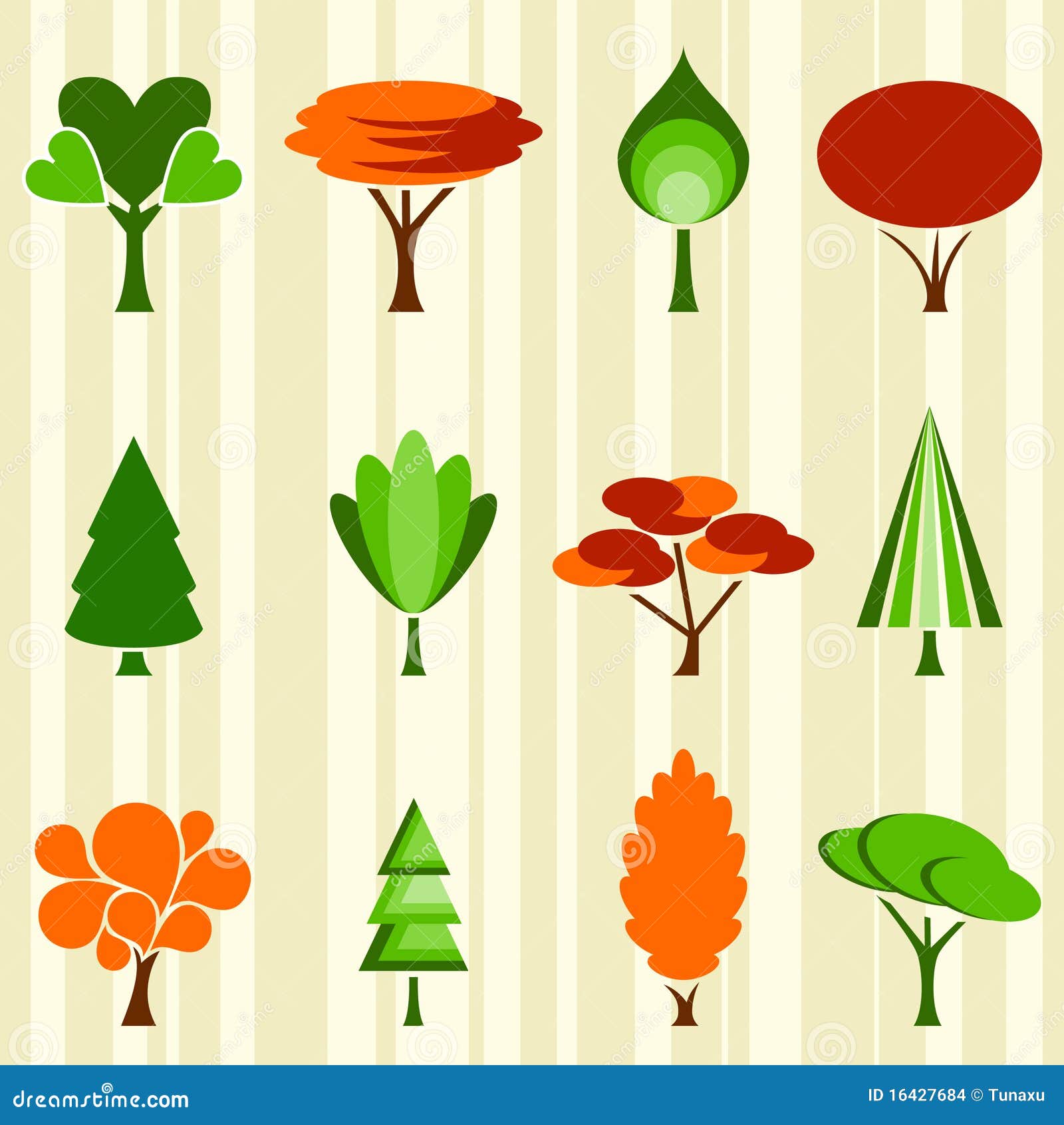 Tree icon stock vector. Illustration of environment, garden - 16427684