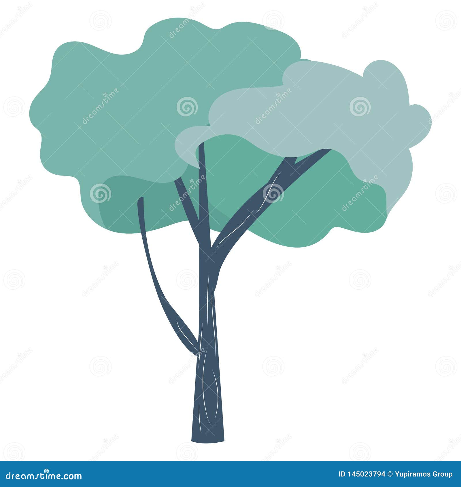 Tree icon cartoon stock vector. Illustration of cartoon - 145023794