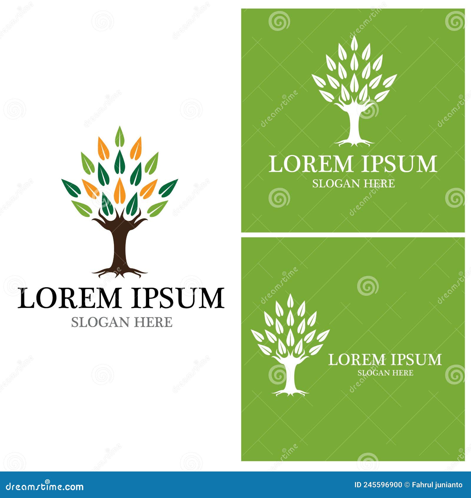 Tree Icon and Symbol Vector Template Stock Illustration - Illustration ...