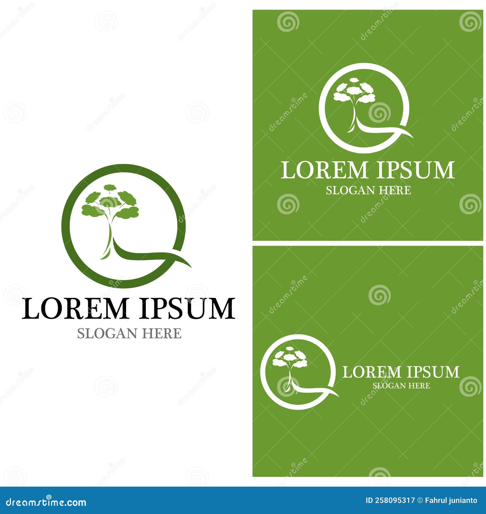 Tree Icon and Symbol Vector Template Stock Illustration - Illustration ...