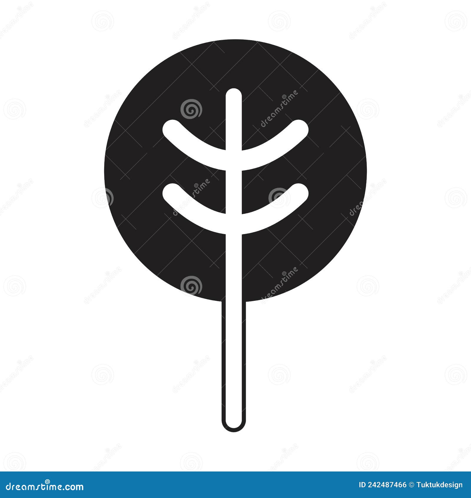 Tree Icon Vector Glyph Symbol for Nature, Ecology and Environment in a ...