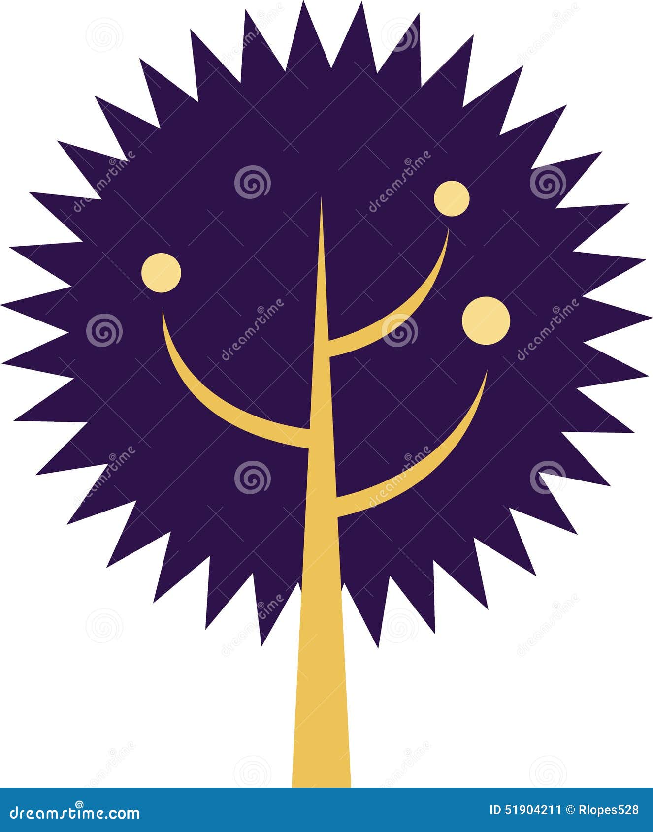 Tree Logo stock vector. Illustration of spring, fall - 51904211