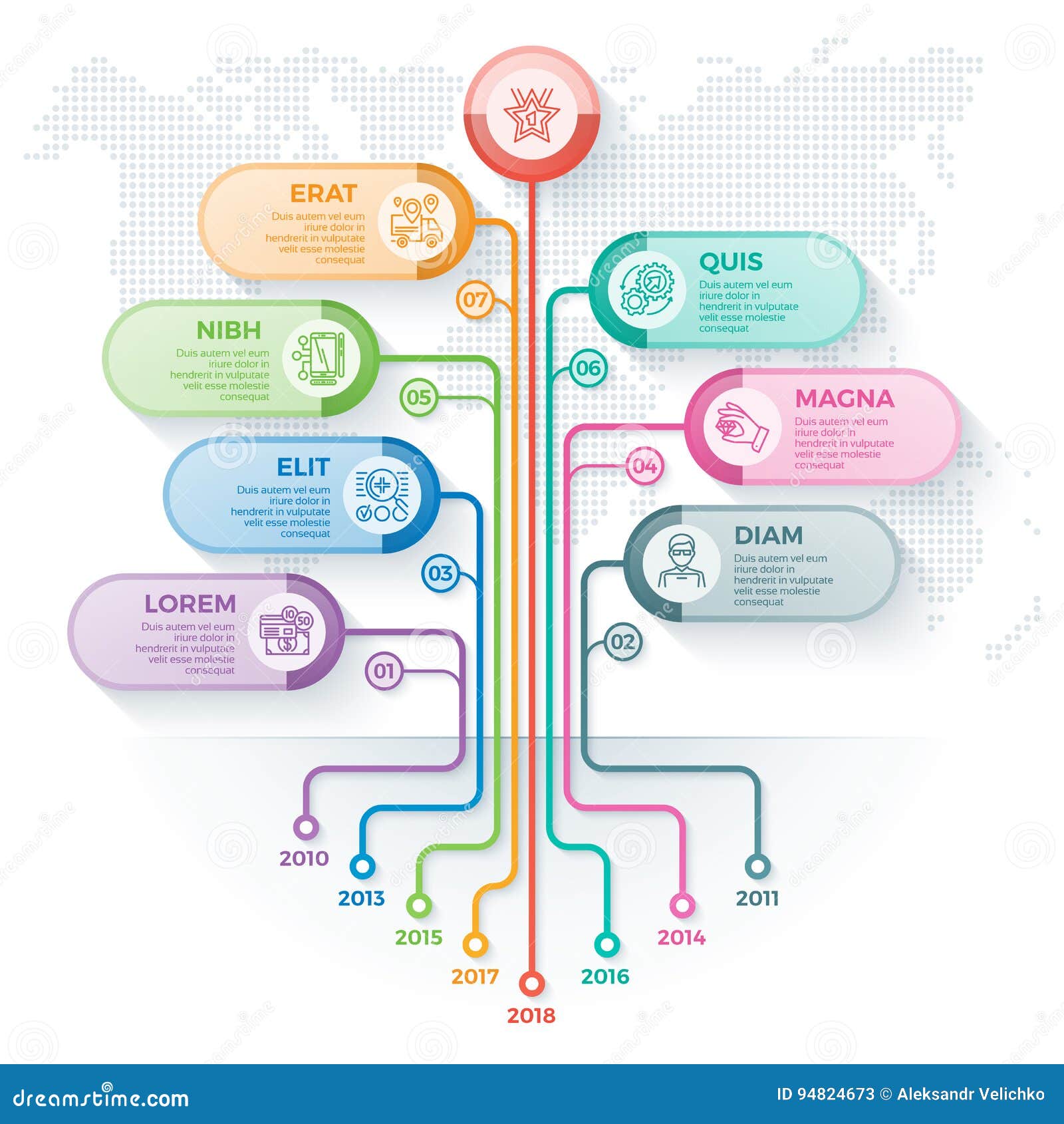 Tree Infographics Vector Illustration | CartoonDealer.com #67215742