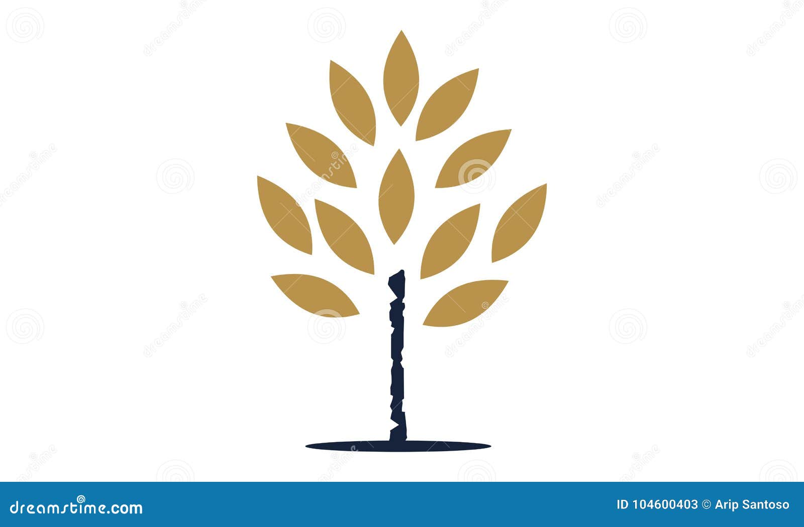 Tree Investment Fund stock vector. Illustration of economy - 104600403