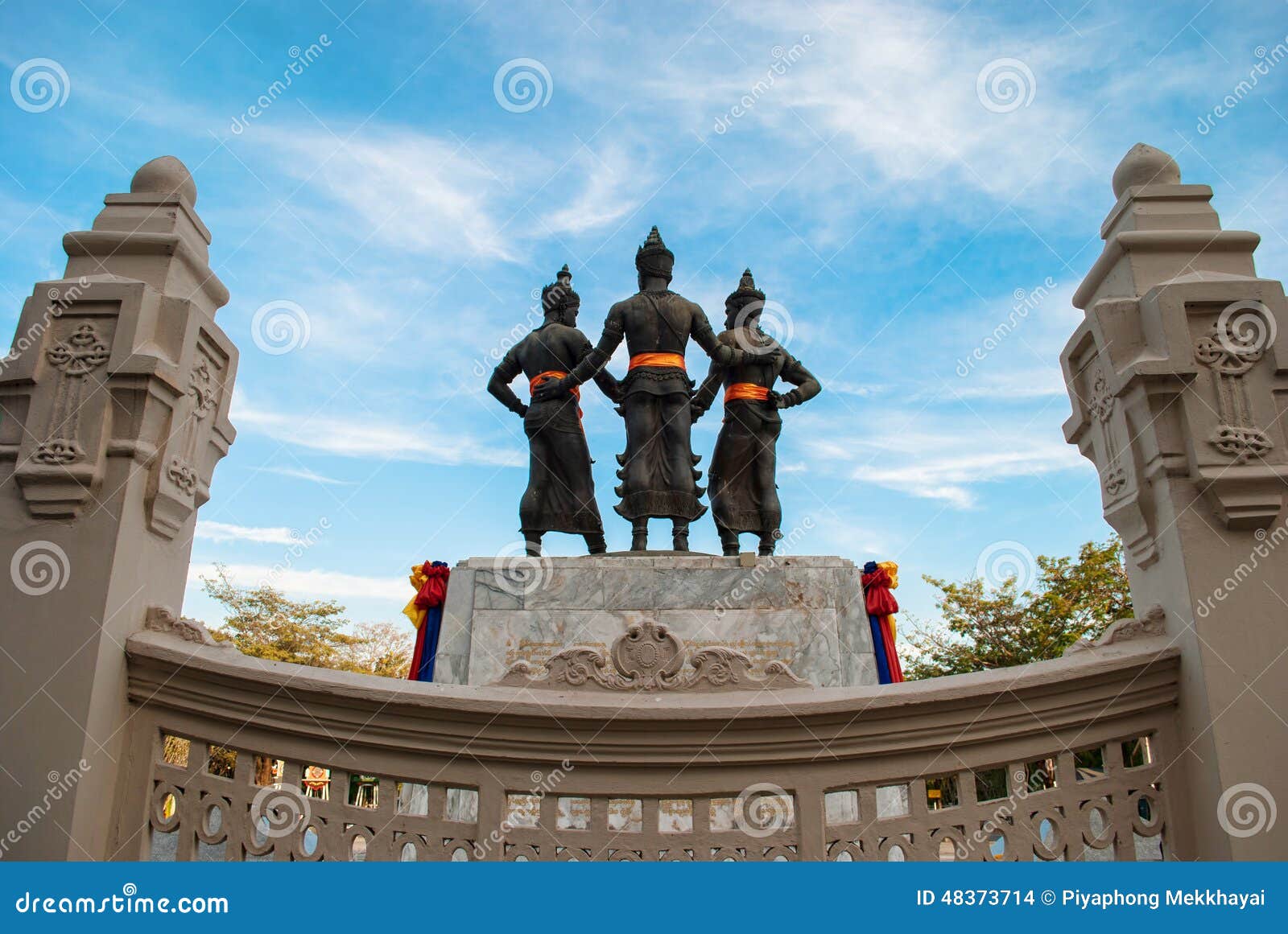 Tree kings monument stock photo. Image of culture, place - 48373714
