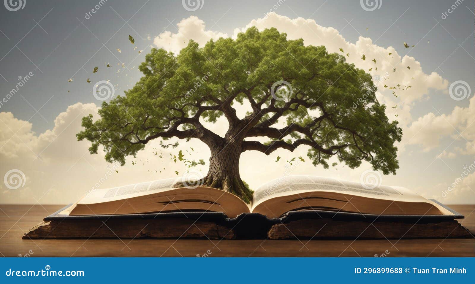 Tree of knowledge stock photo. Image of plant, knowledge - 296899688