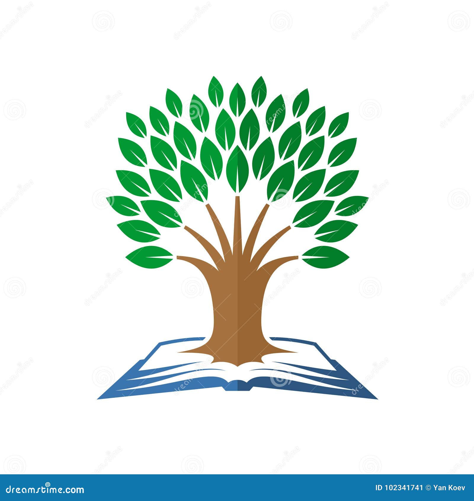 Tree of Knowledge Logo. Open Book and Tree. Stock Vector - Illustration ... Tree of Knowledge Logo. Open Book and Tree. Stock Vector - Illustration ...