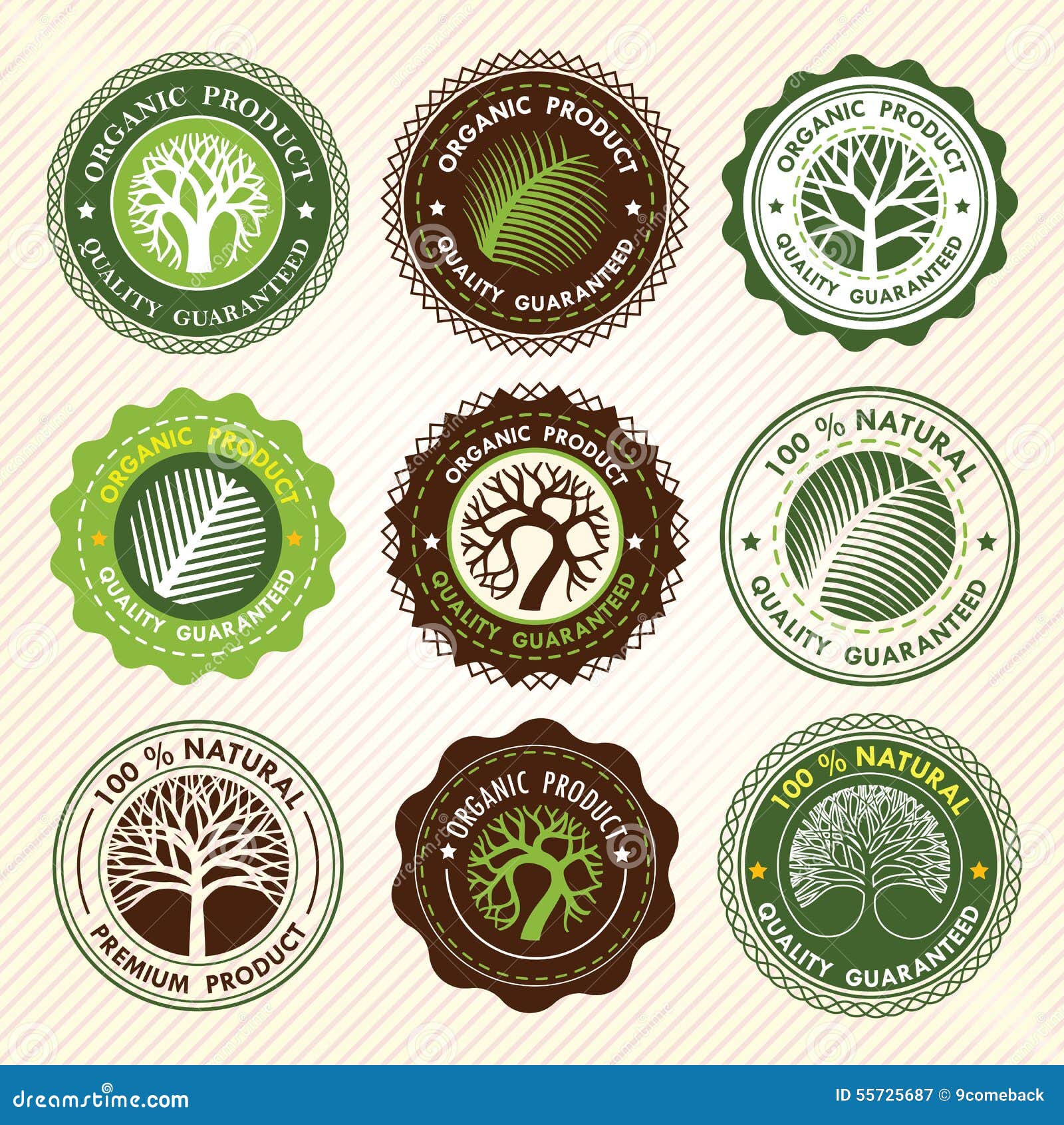 Tree label stock vector. Illustration of label, business - 55725687