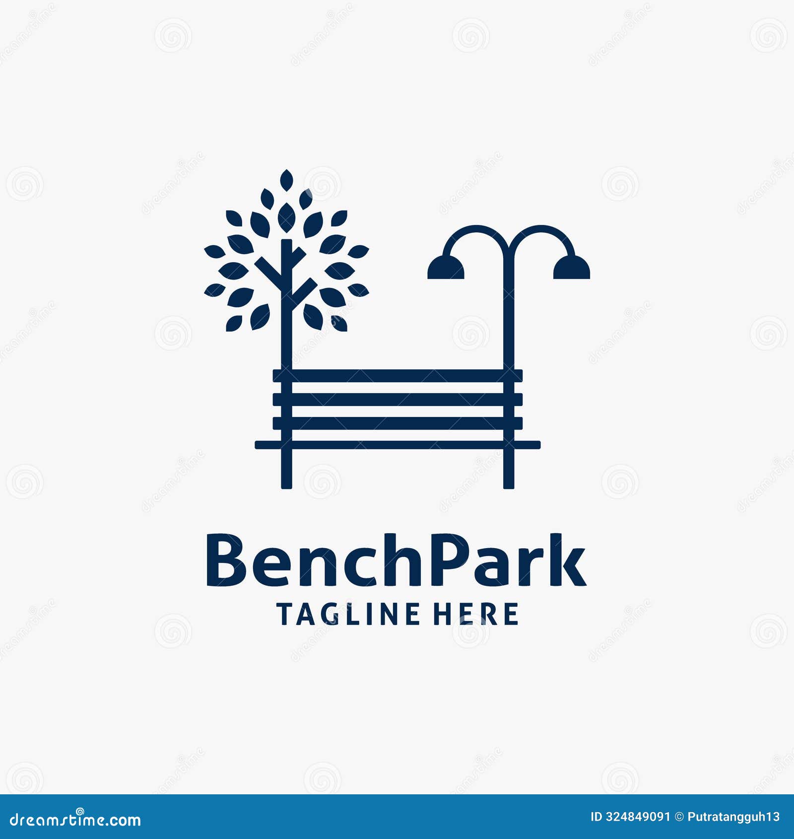 Park logo design stock illustration. Illustration of park - 324849091