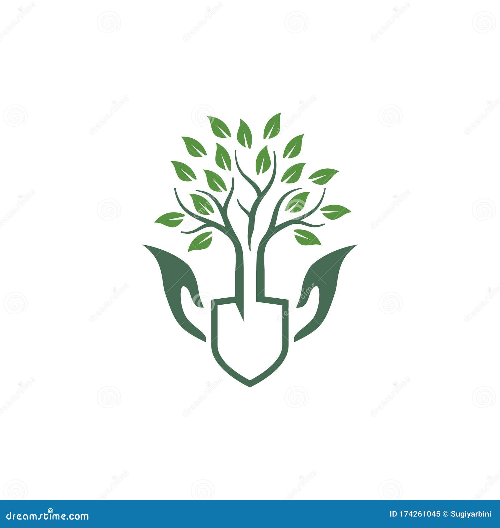 Tree Landscaping Logo Vector Stock Vector - Illustration of environment ...