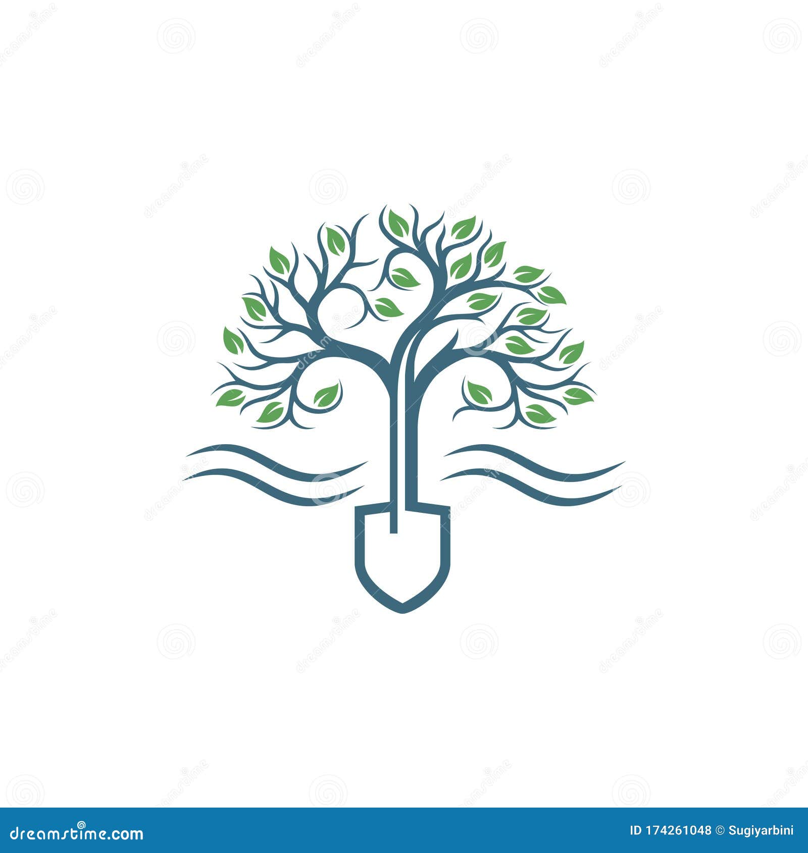 Tree Landscaping Logo Vector Stock Vector - Illustration of agriculture ...