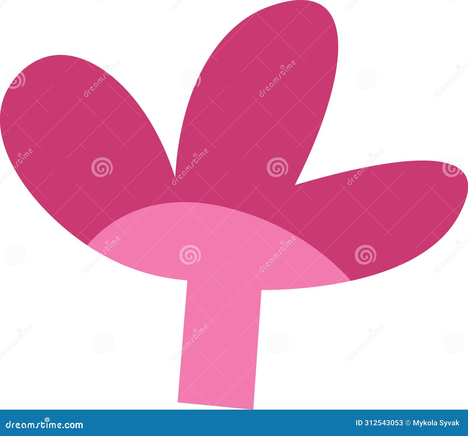 Tree Leaf Childish stock vector. Illustration of isolated - 312543053