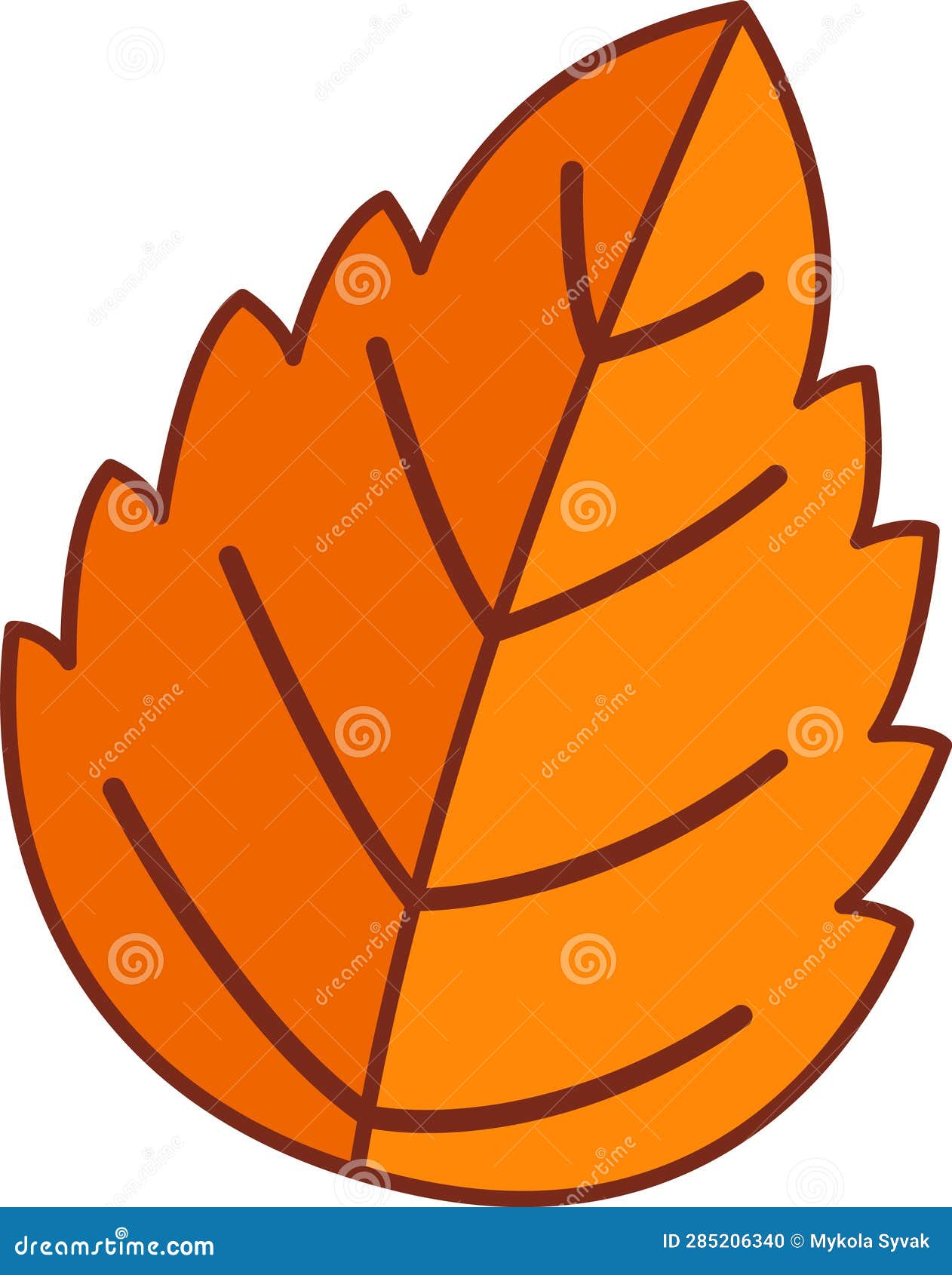 Tree Leaf Icon stock vector. Illustration of element - 285206340