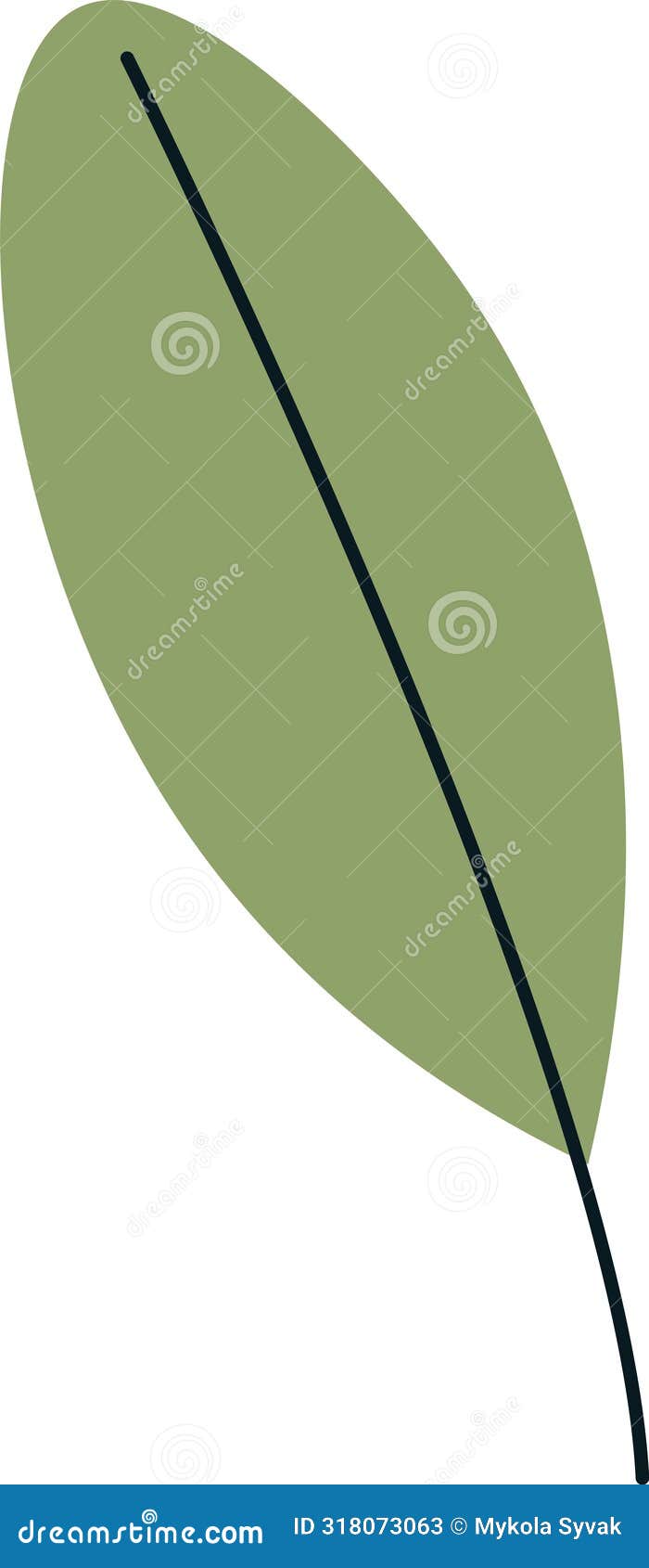 Tree Leaf Icon stock vector. Illustration of symbol - 318073063