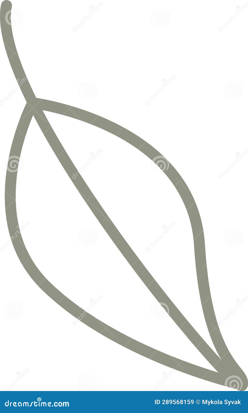 Tree Leaf Lined stock illustration. Illustration of background - 289568159