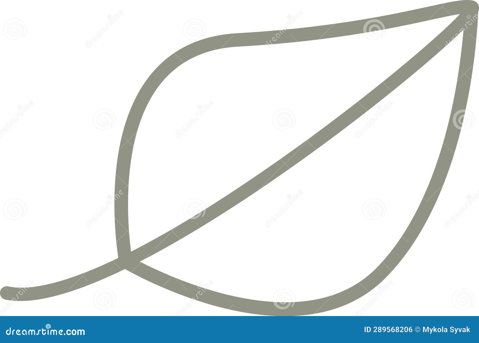 Tree Leaf Lined stock illustration. Illustration of decoration - 289568206