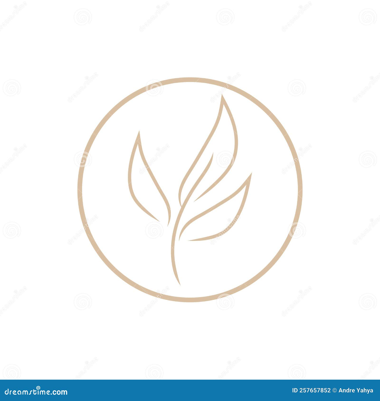 Tree Leaf Logo Template, Design Vector Illustration. Stock Vector ...