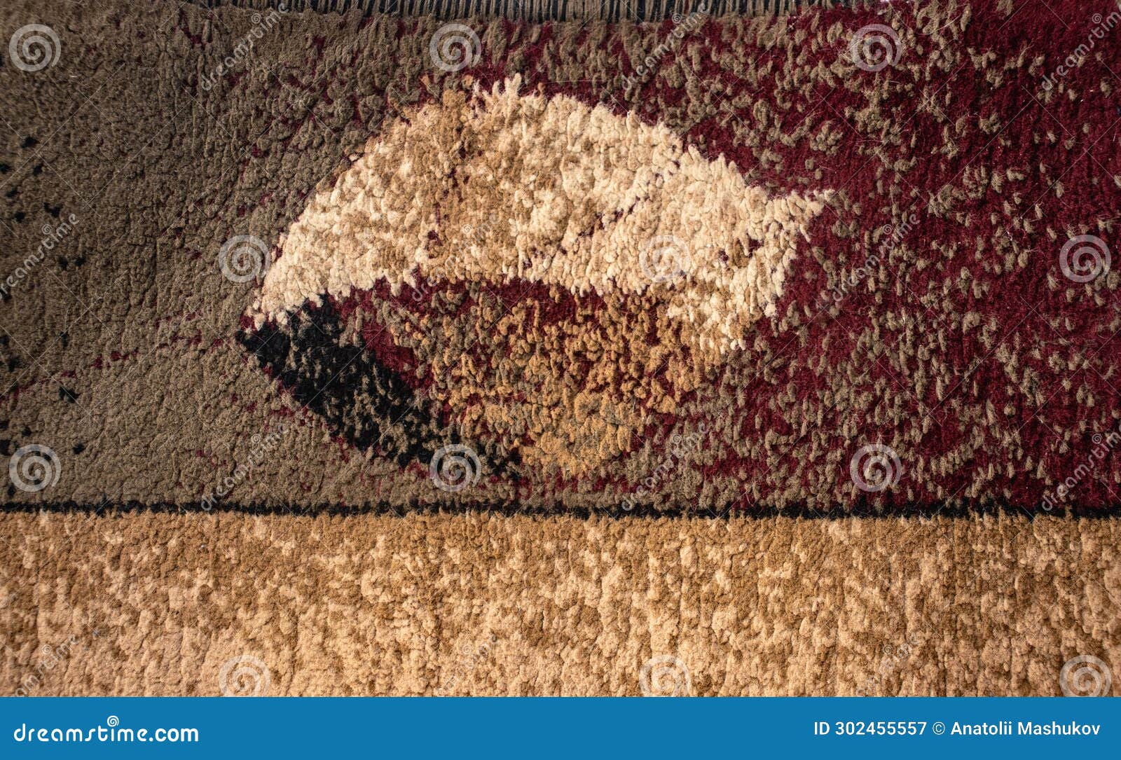 Tree Leaf Pattern on Carpet,carpet Texture Background, Close Up Stock ...