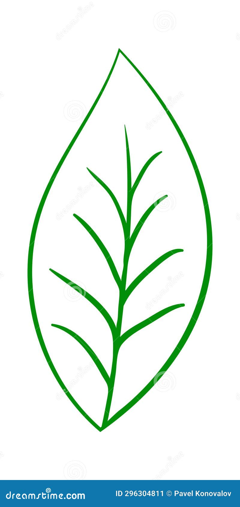 Tree Leaf stock vector. Illustration of tree, decorative - 296304811