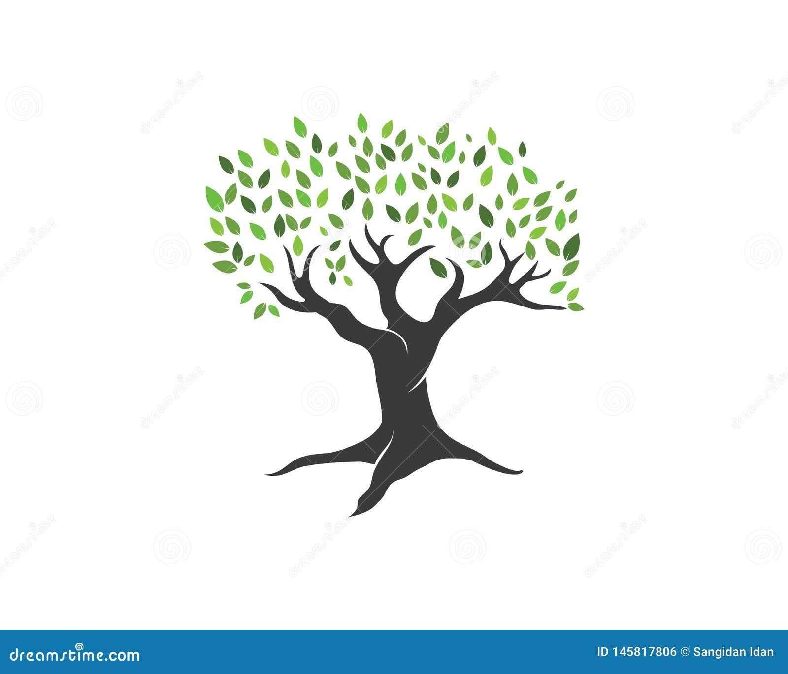 Tree Leaf Vector Logo Design, Eco-friendly Stock Vector - Illustration ...
