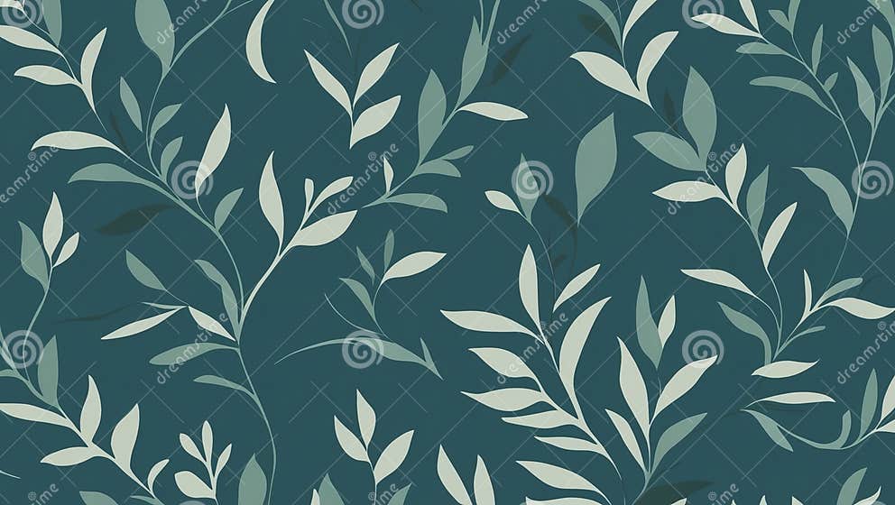 Tree Leaves Pattern Minimalistic Simple Background, Wallpaper, Backdrop ...