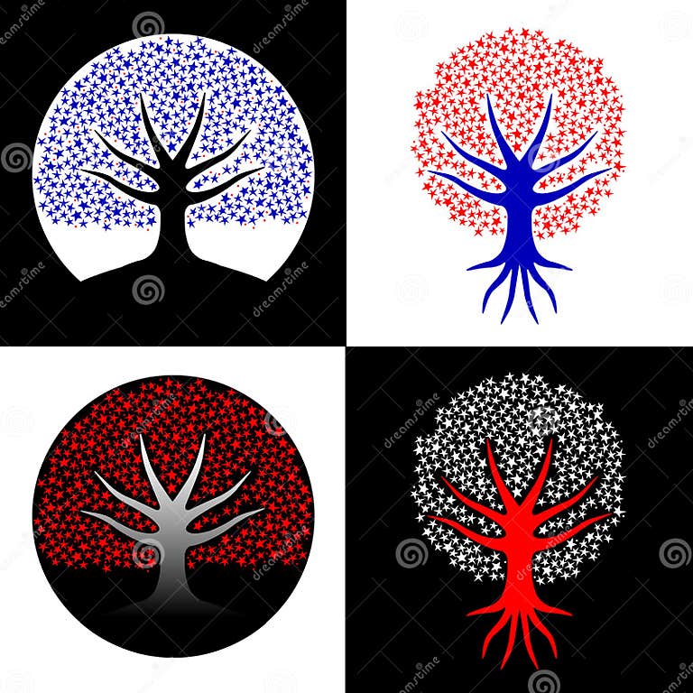 Tree of liberty stock vector. Illustration of liberty - 13720681