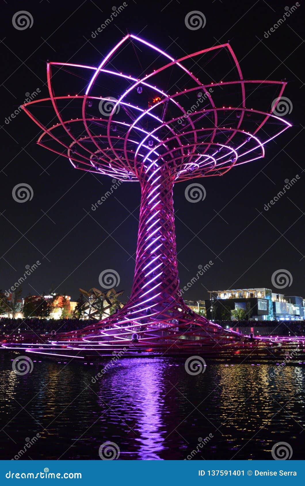 The Tree of Life at Expo in Milan Editorial Photo - Image of culture ...