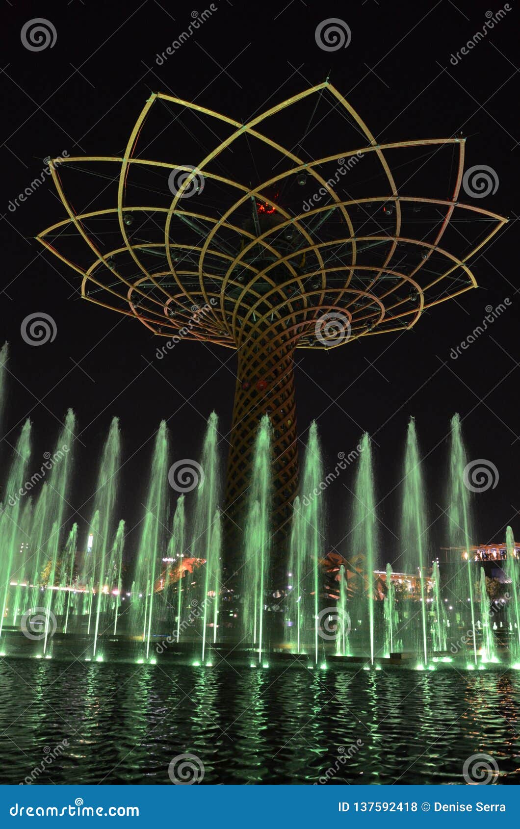 The Tree of Life at Expo in Milan Editorial Stock Photo - Image of ...