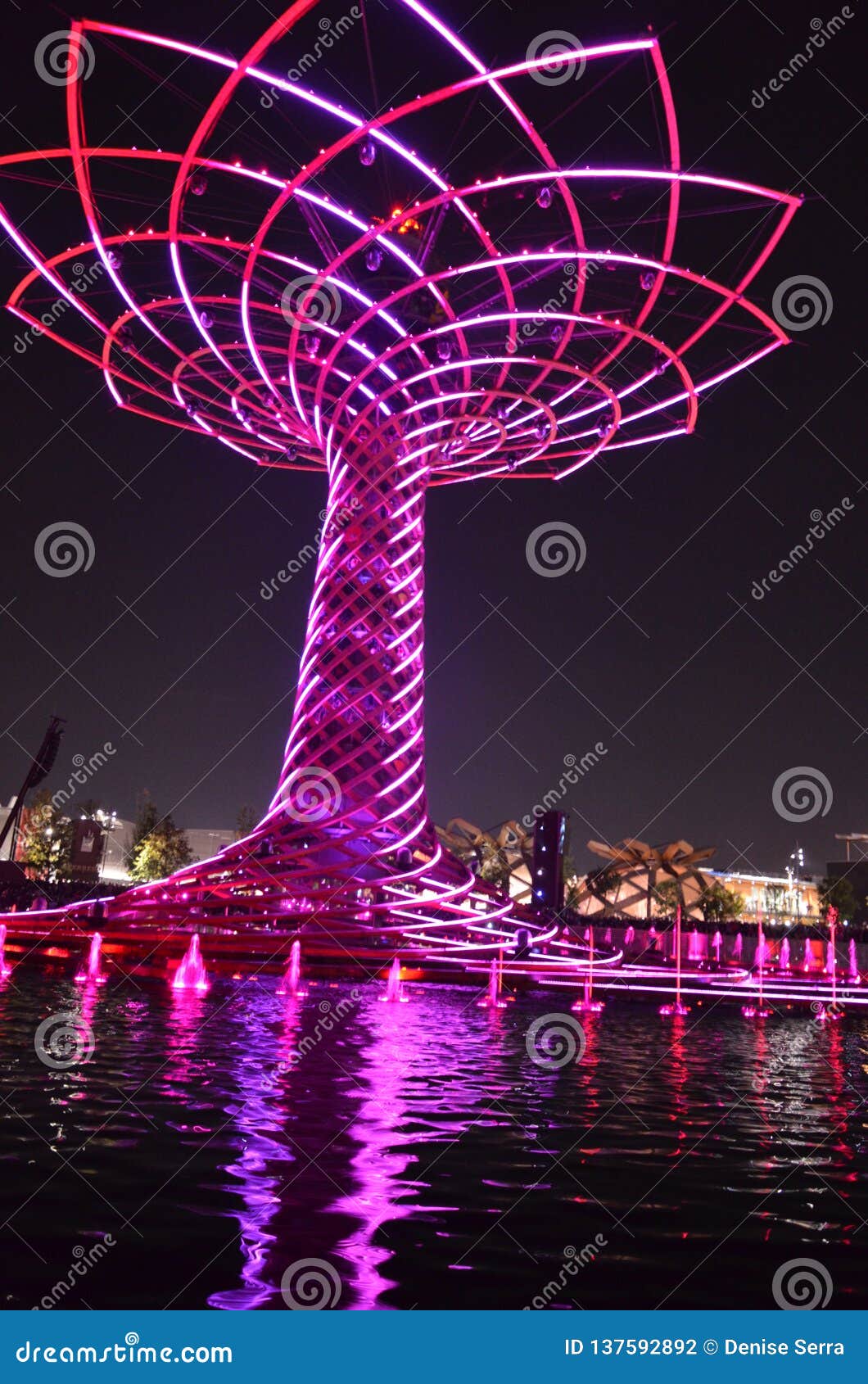 The Tree of Life at Expo in Milan Editorial Photography - Image of ...
