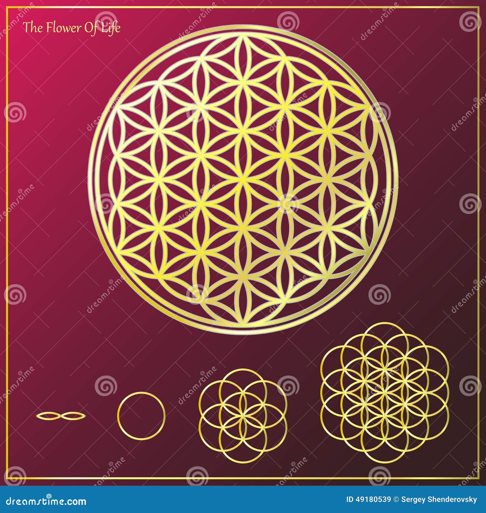 Flower Of Life Pattern Variations