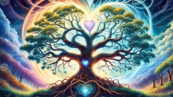 Tree of Life, Meditation, Circle of Life, Fulfillment, Eternal Love ...