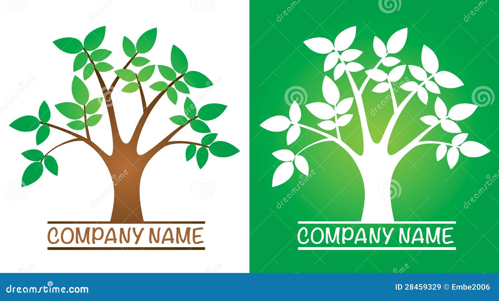 Tree Logo stock vector. Illustration of easy, safe, isolated - 28459329
