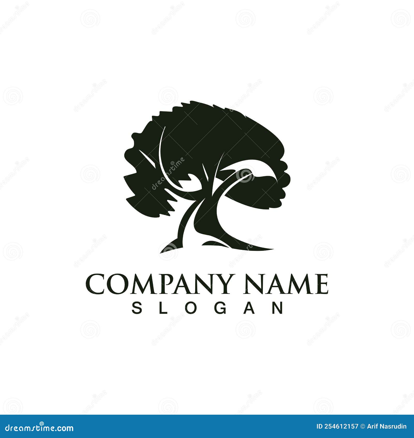 Tree Logo Nature Design Image of Tree Ecology Element Vector Stock ...