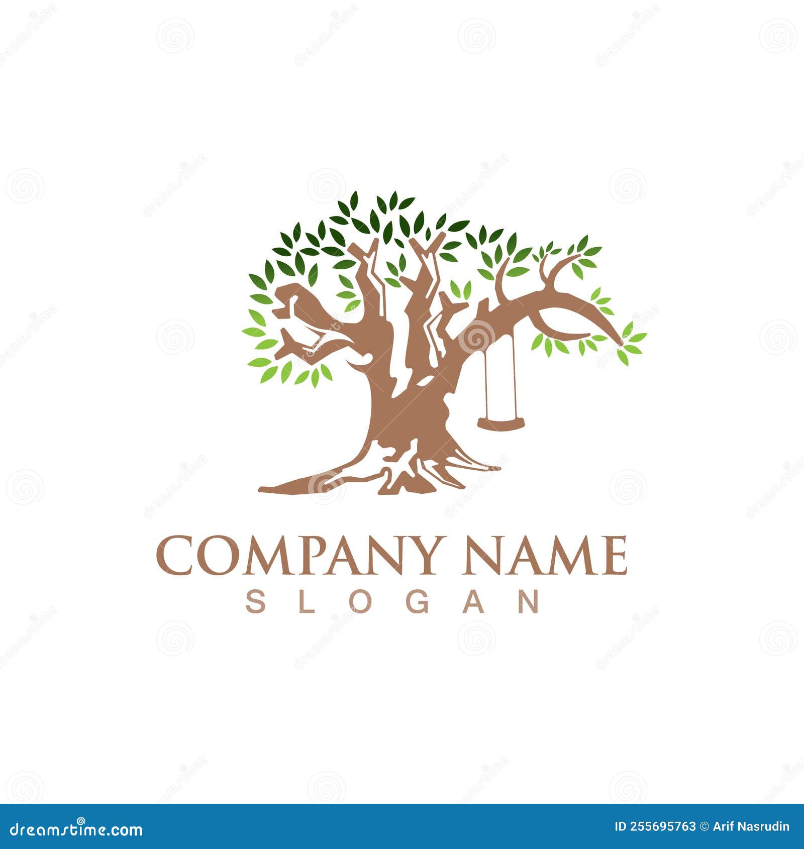 Tree Logo Nature Design Image of Tree Ecology Element Vector Stock ...