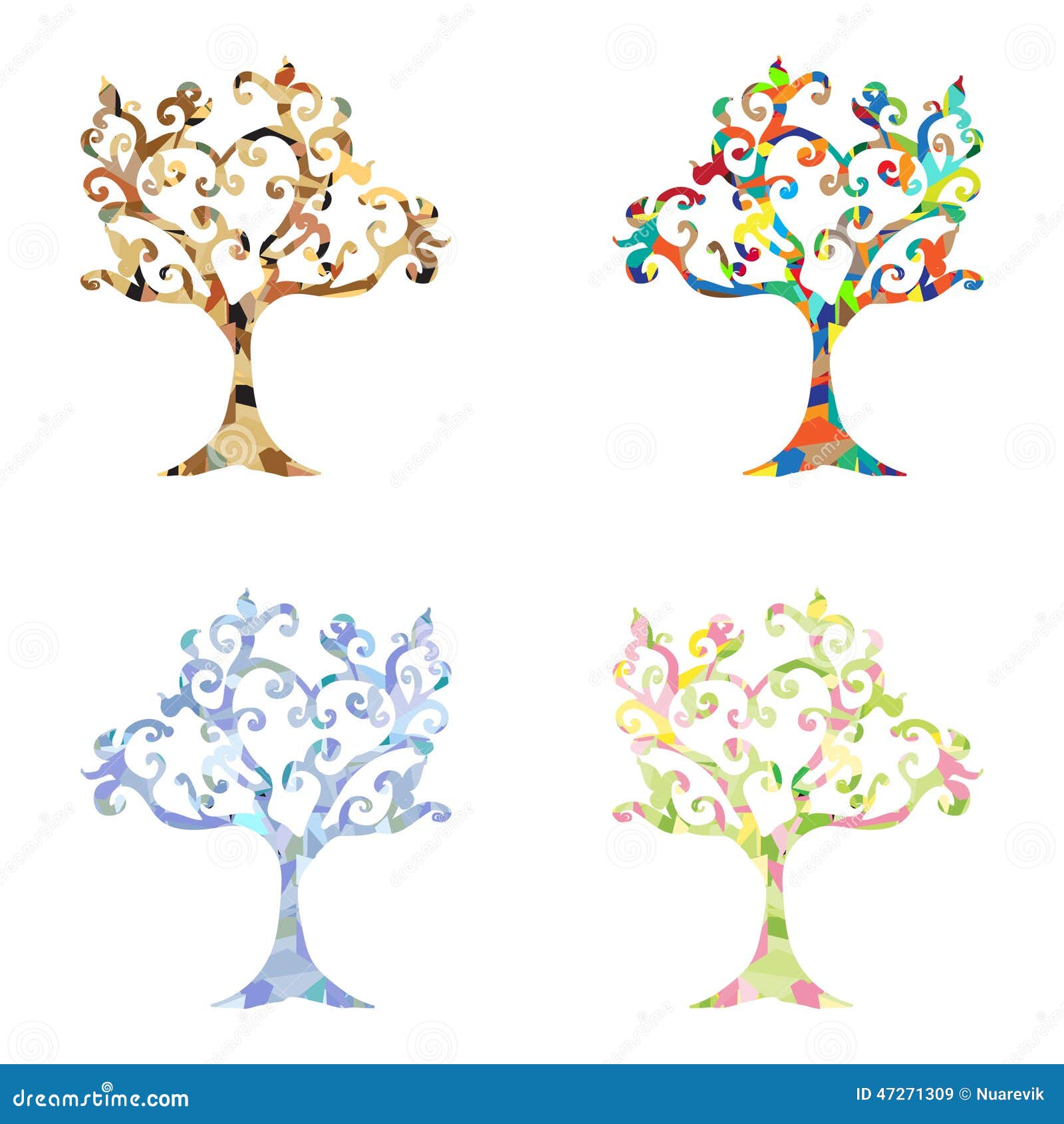 Tree Logo stock illustration. Illustration of decorative - 47271309