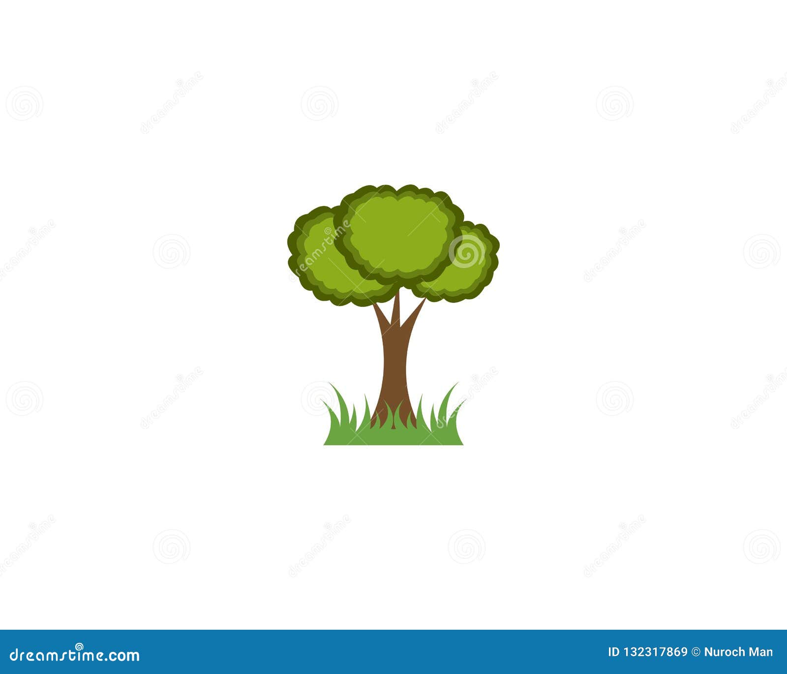 Tree Logo and symbol stock vector. Illustration of pine - 132317869