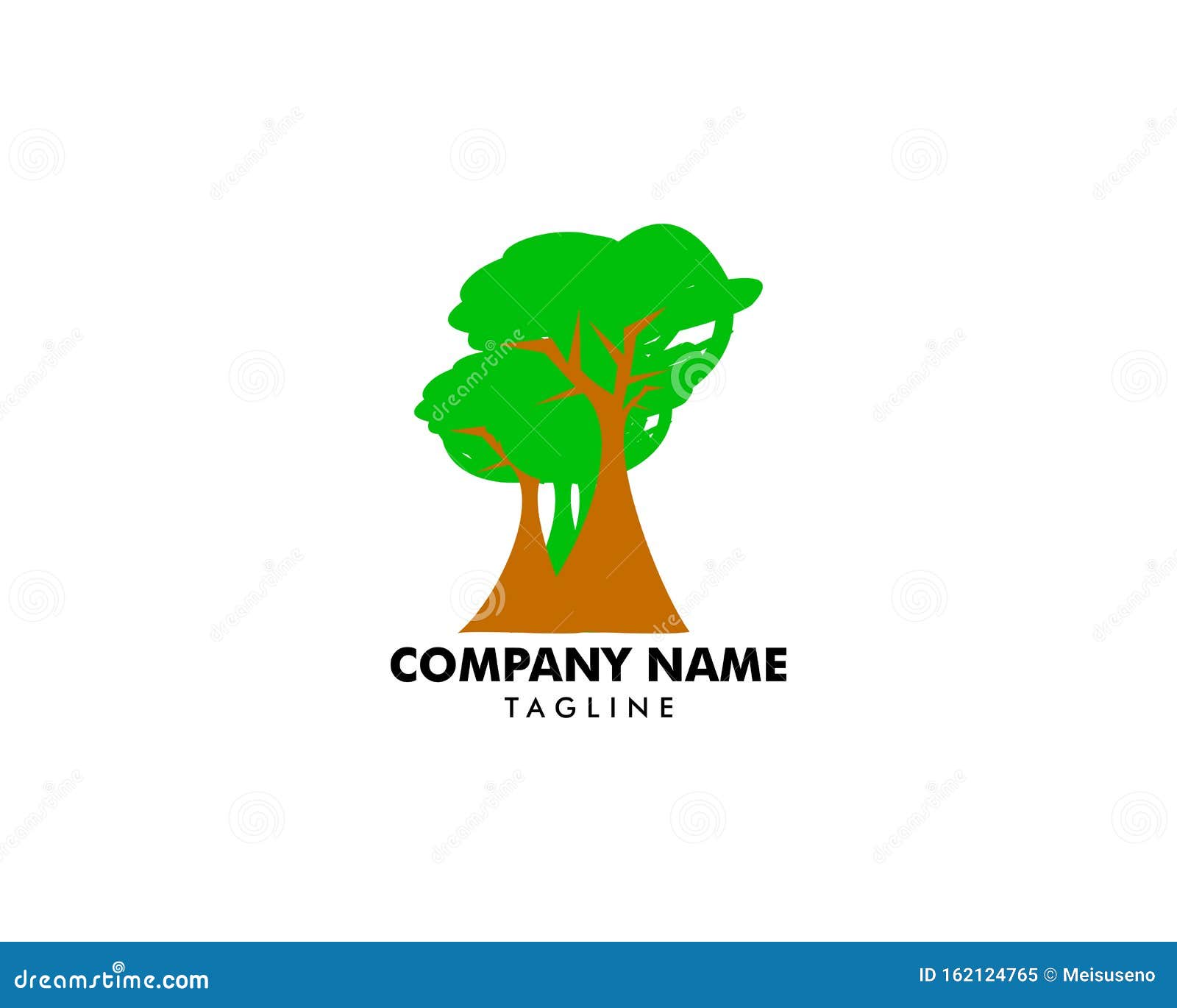 Tree Logo Template Vector Icon Illustration Stock Vector - Illustration ...