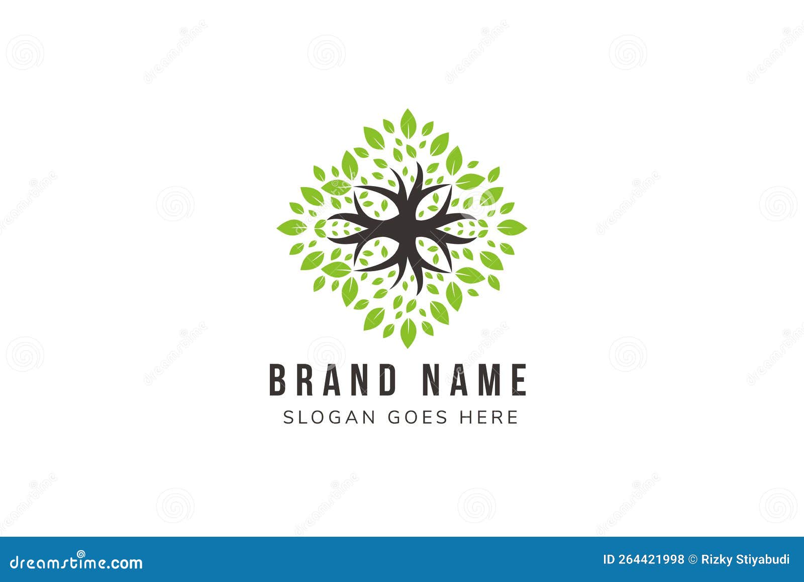 Tree Logo Template Vector. Sustainable Forest Logo Concept Stock Vector ...