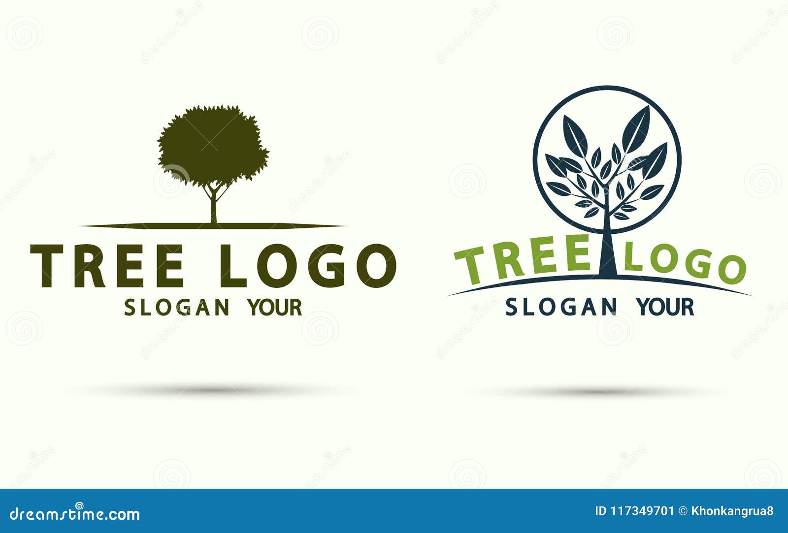 Tree Logo Wood Icon Modern Design.vector Illustration Stock Vector ...