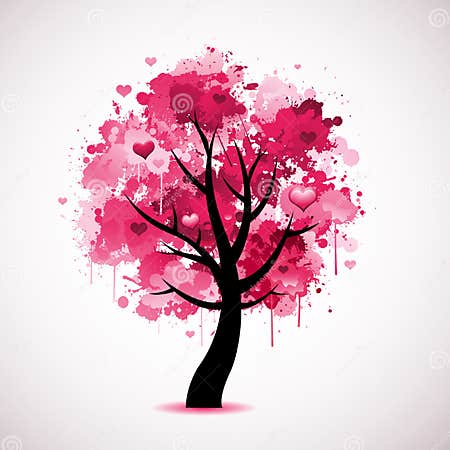 Tree of love stock illustration. Illustration of love - 22334853