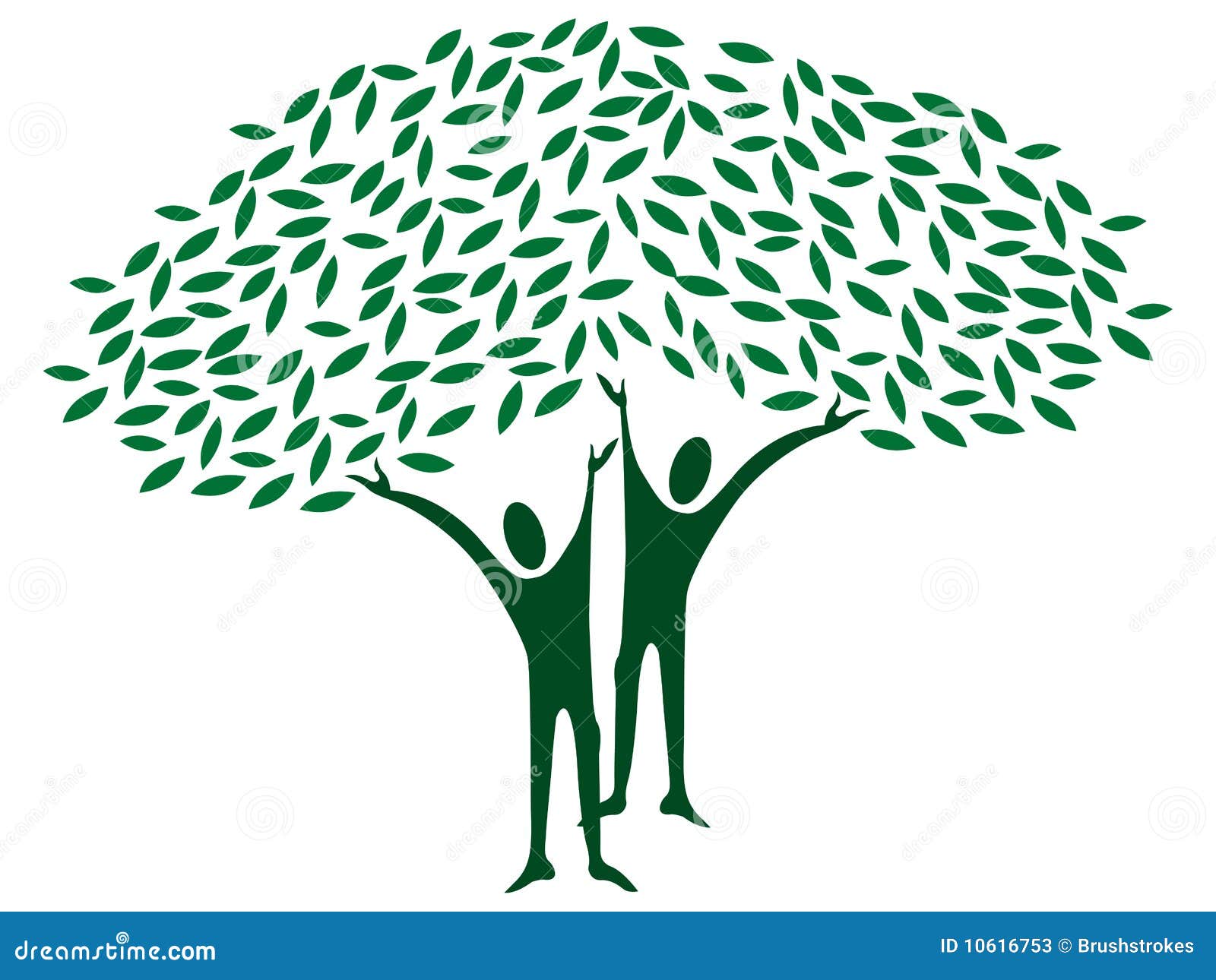 Tree Man stock illustration. Illustration of abstract - 10616753