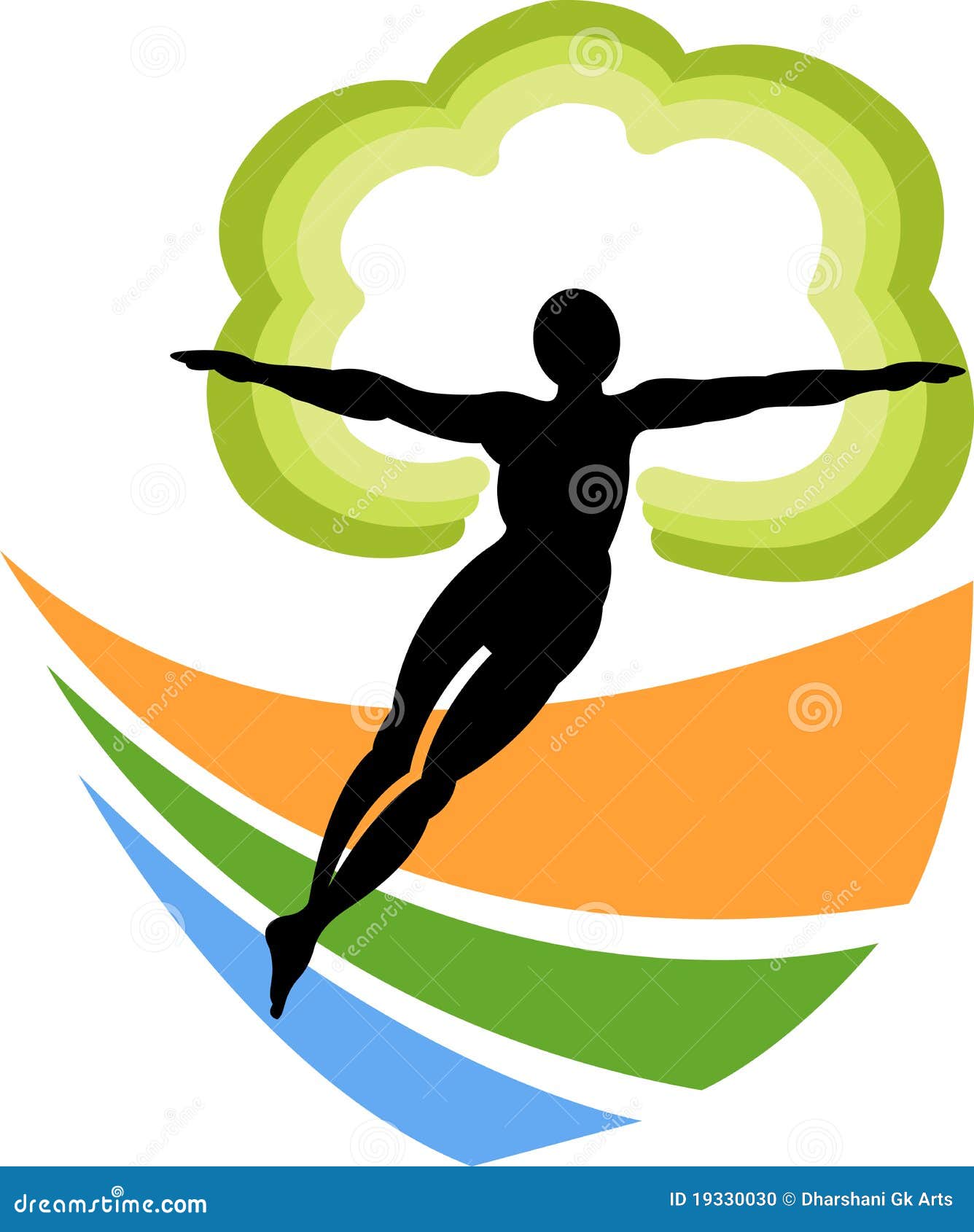 Tree man stock vector. Illustration of environment, ecological - 19330030