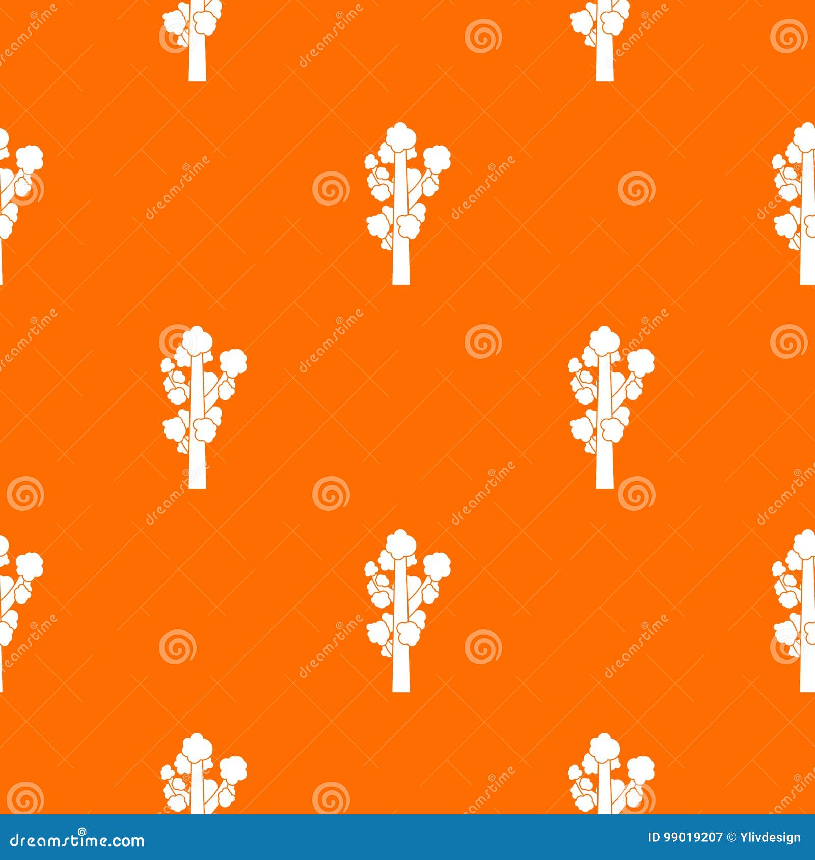 Tree pattern seamless stock vector. Illustration of concept - 99019207
