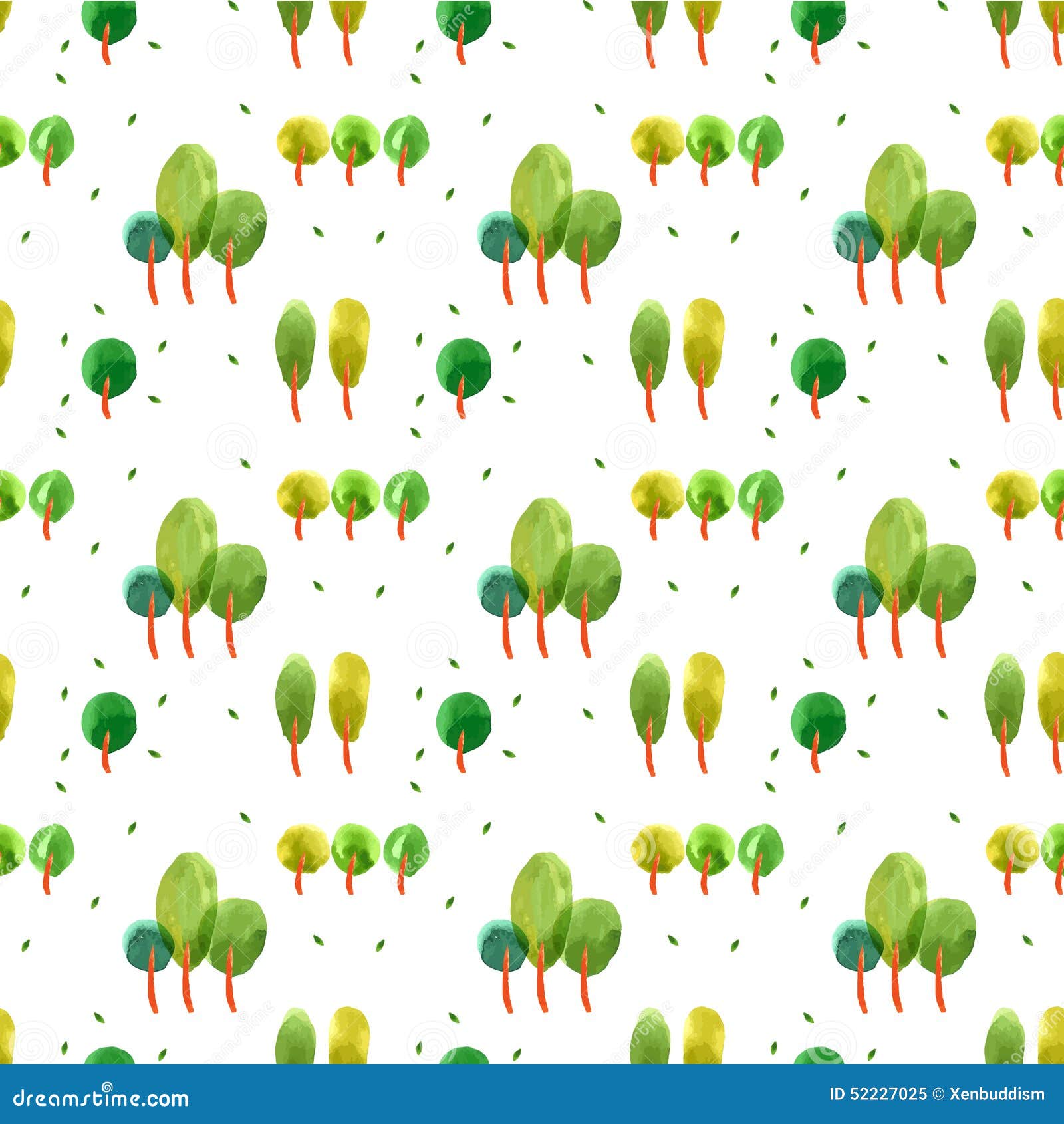 Tree pattern stock illustration. Illustration of painting - 52227025
