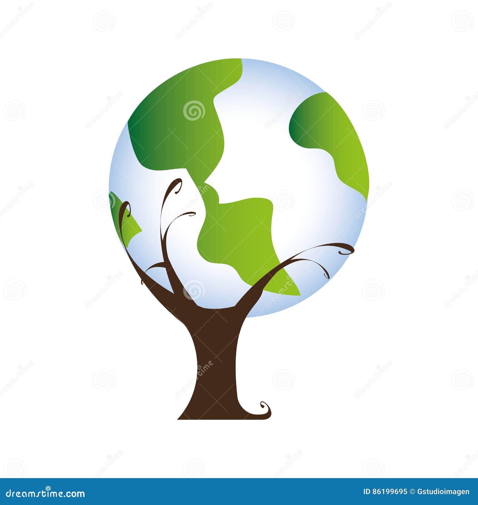 World Shape. Cartoon Vector | CartoonDealer.com #172717991