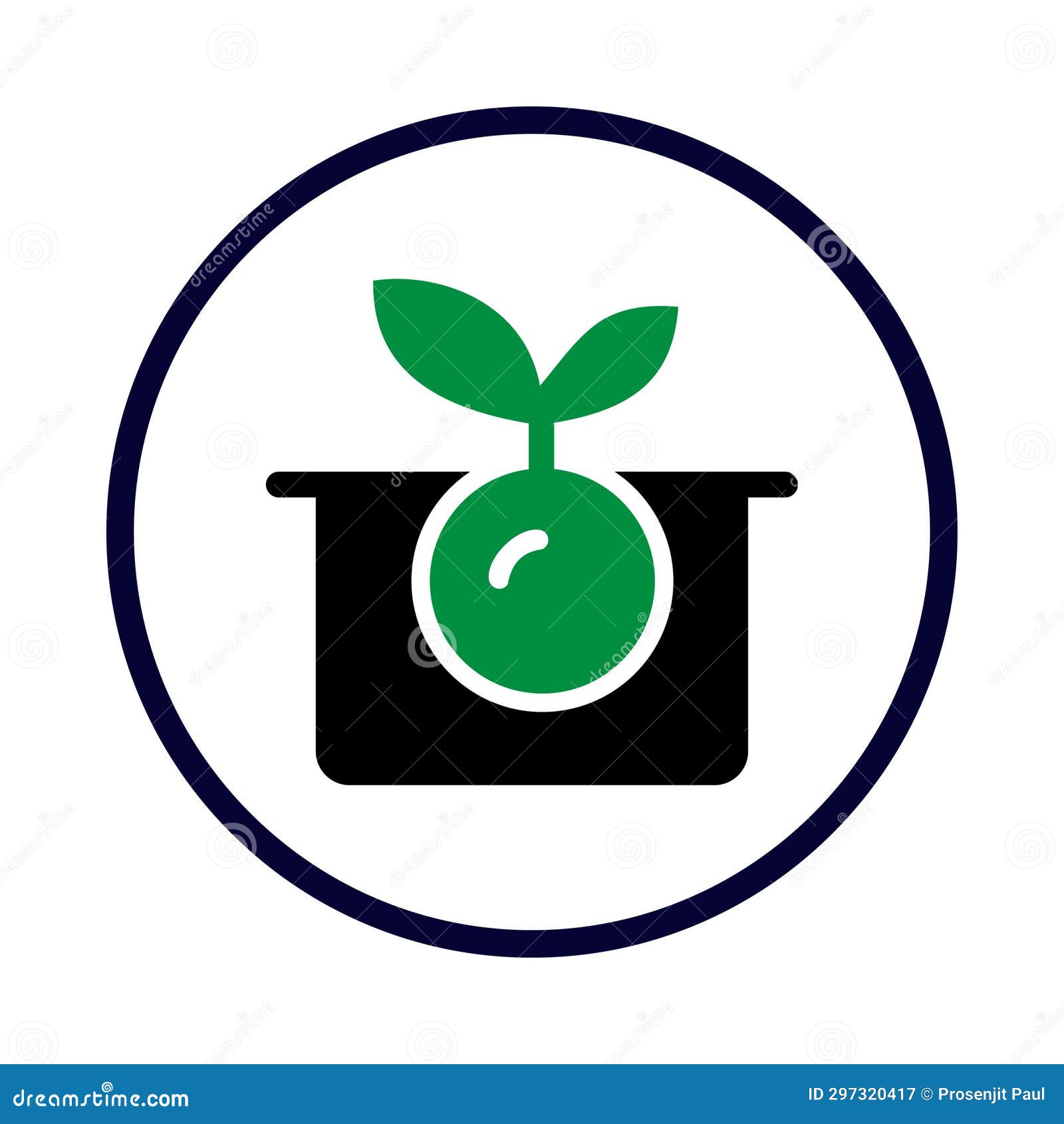 Tree, Plant, Little Tree Plant Icon Stock Vector - Illustration of ...