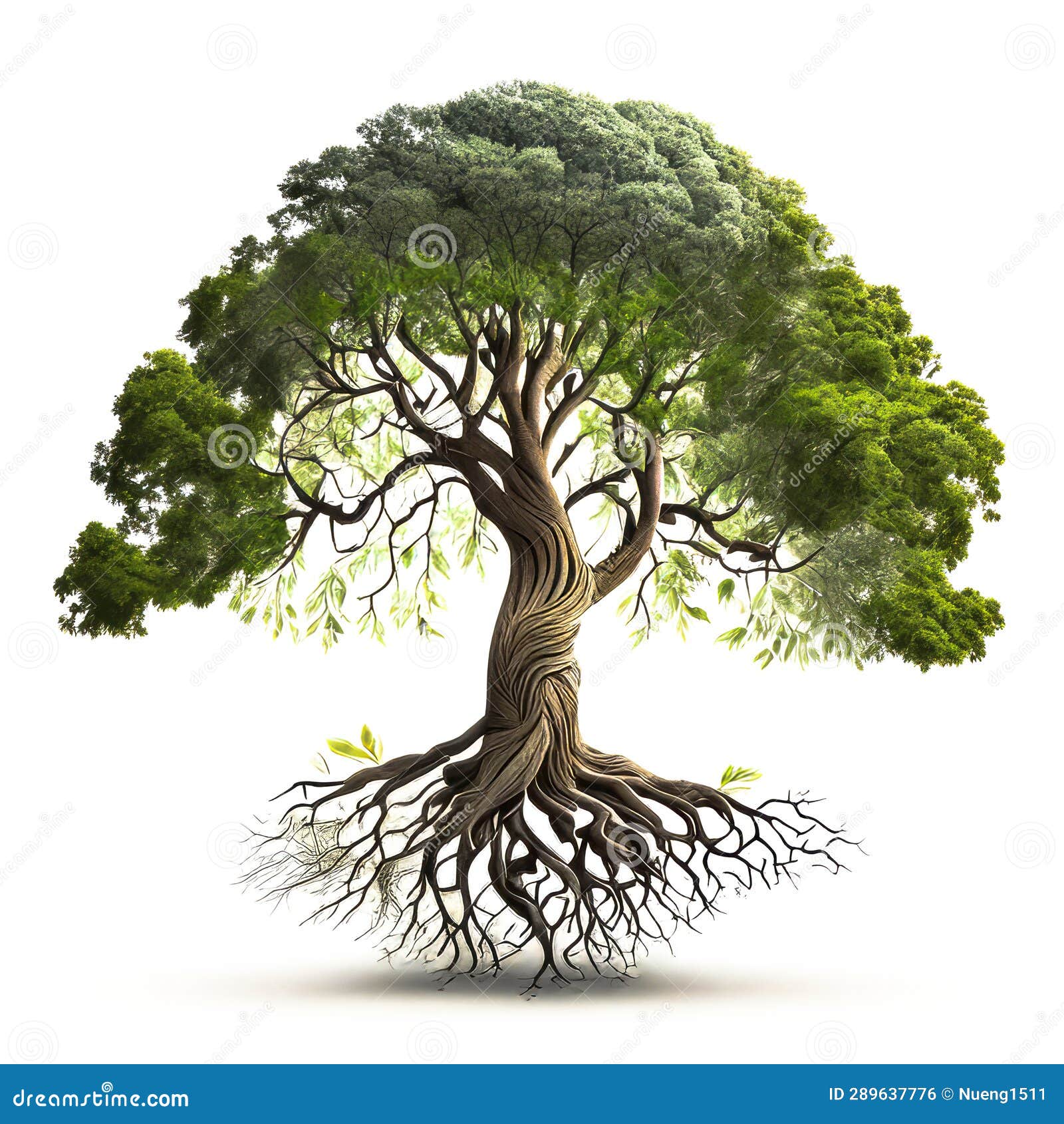 A Tree With Profile Photos, Symbolizing Familial Connections And ...