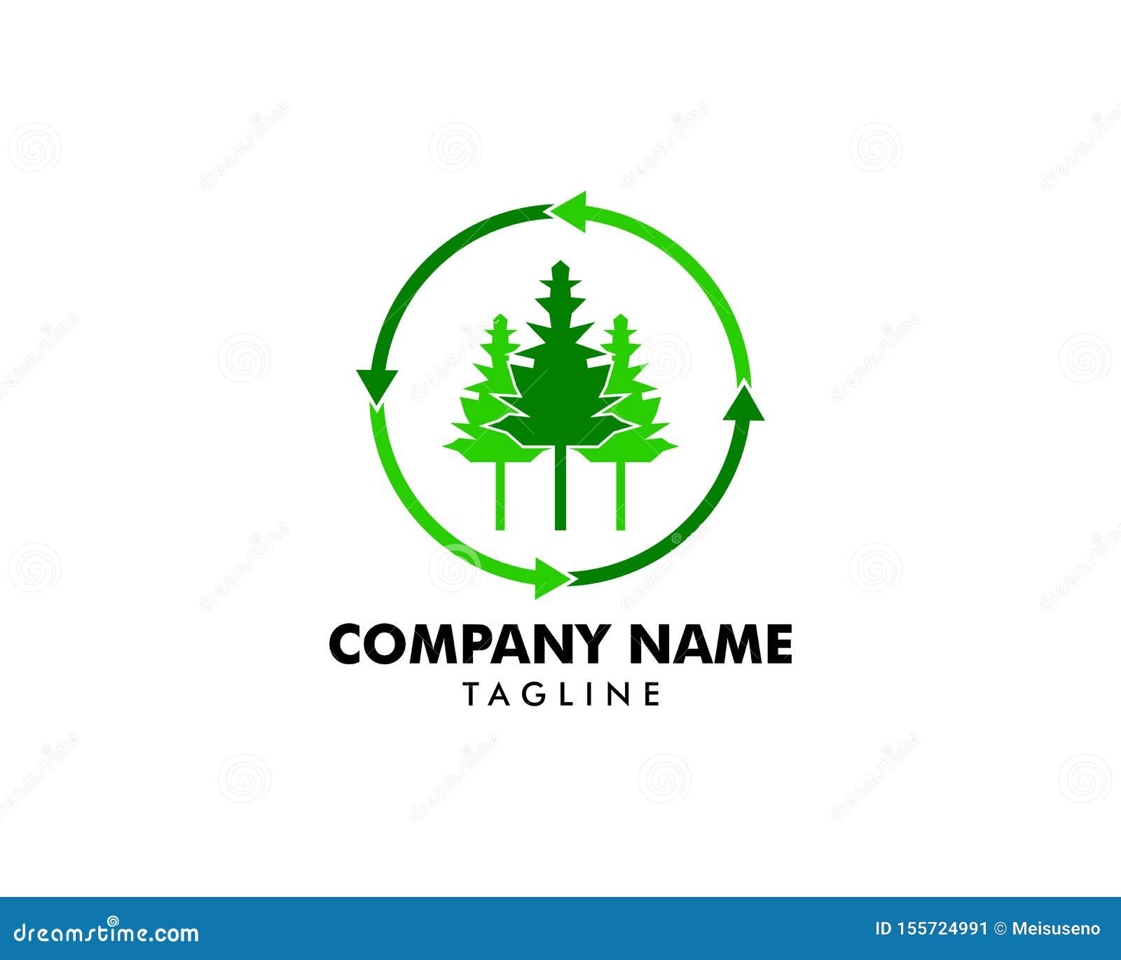Tree Recovery Logo Design Element Stock Vector - Illustration of ...