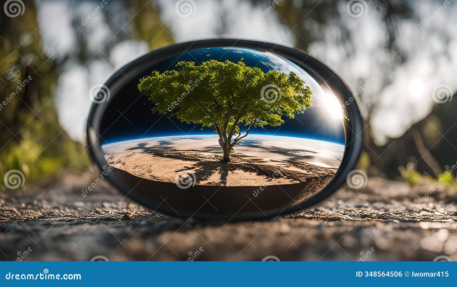 Earth Day On A Mirror Planet Where Every Creature And Plant Has A ...